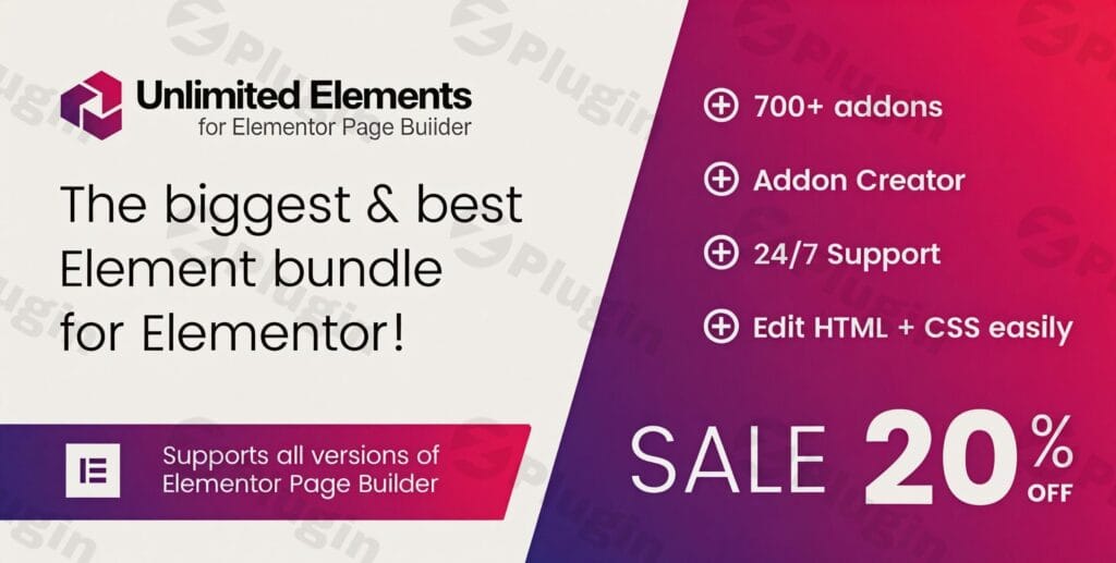 Free Download Unlimited Elements For Elementor Pro (Premium)