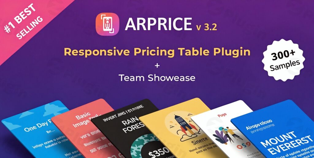 Free Download Arprice - Wordpress Pricing Table Plugin