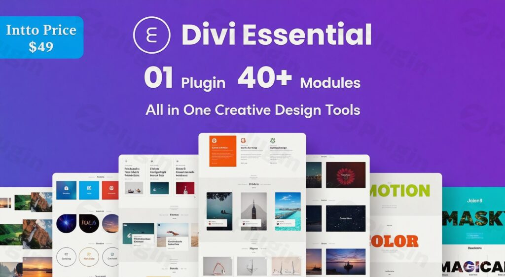 Download Divi Essential - Divi Extension For Next Label Modules. | 116K+ Active | Wppick
