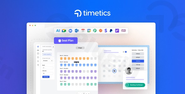Free Download Timetics Pro - Appointment Booking Wordpress Plugin