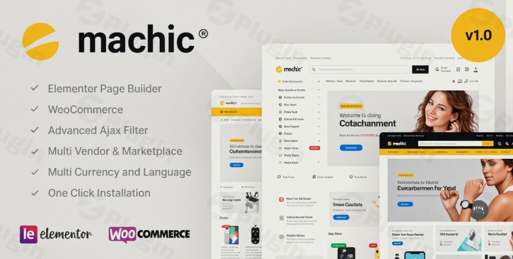 Free Download Machic Electronics Store Woocommerce Theme