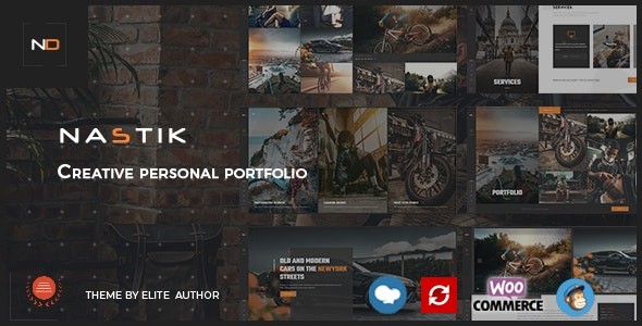 Download Nastik - Creative Portfolio Wordpress Theme