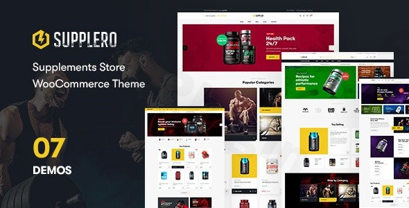 Download Supplero - Supplement Store Woocommerce Theme