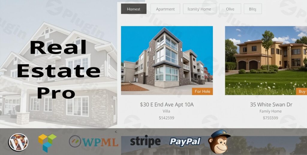 Free Download Real Estate Pro - Wordpress Plugin