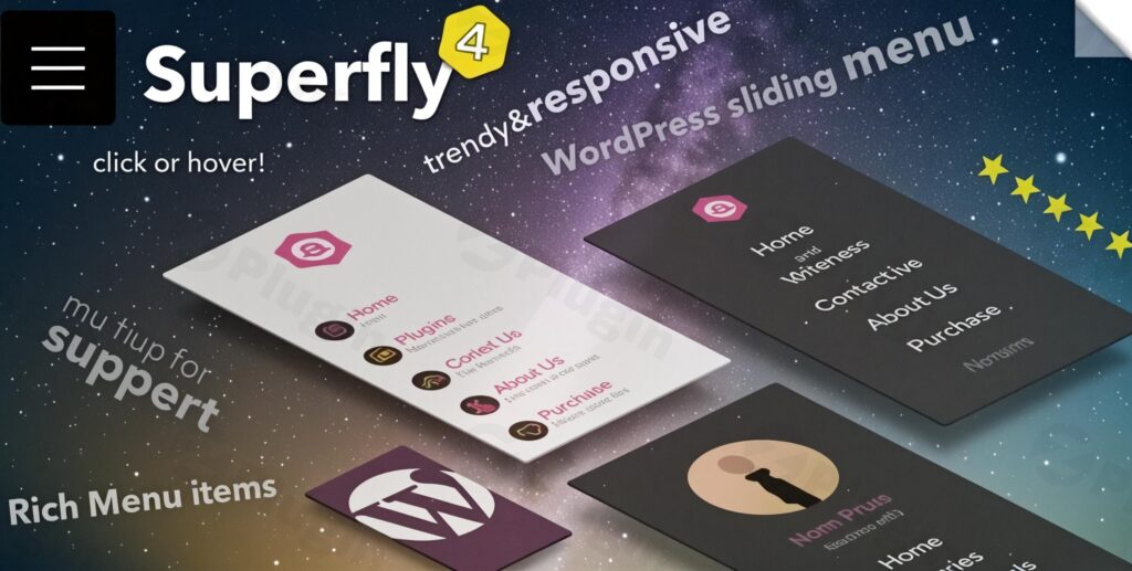 Download Superfly - Responsive Wordpress Menu Plugin