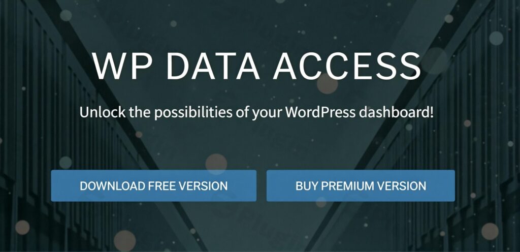 Free Download Wp Data Access Premium
